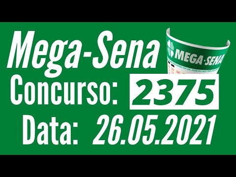 Resultado Mega-Sena 2375