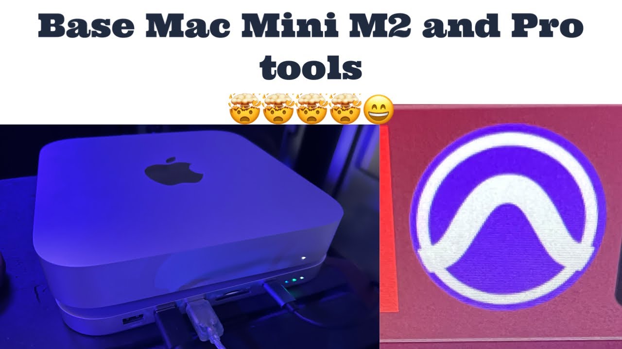 Mac Mini M2 Base model with pro tools. - YouTube