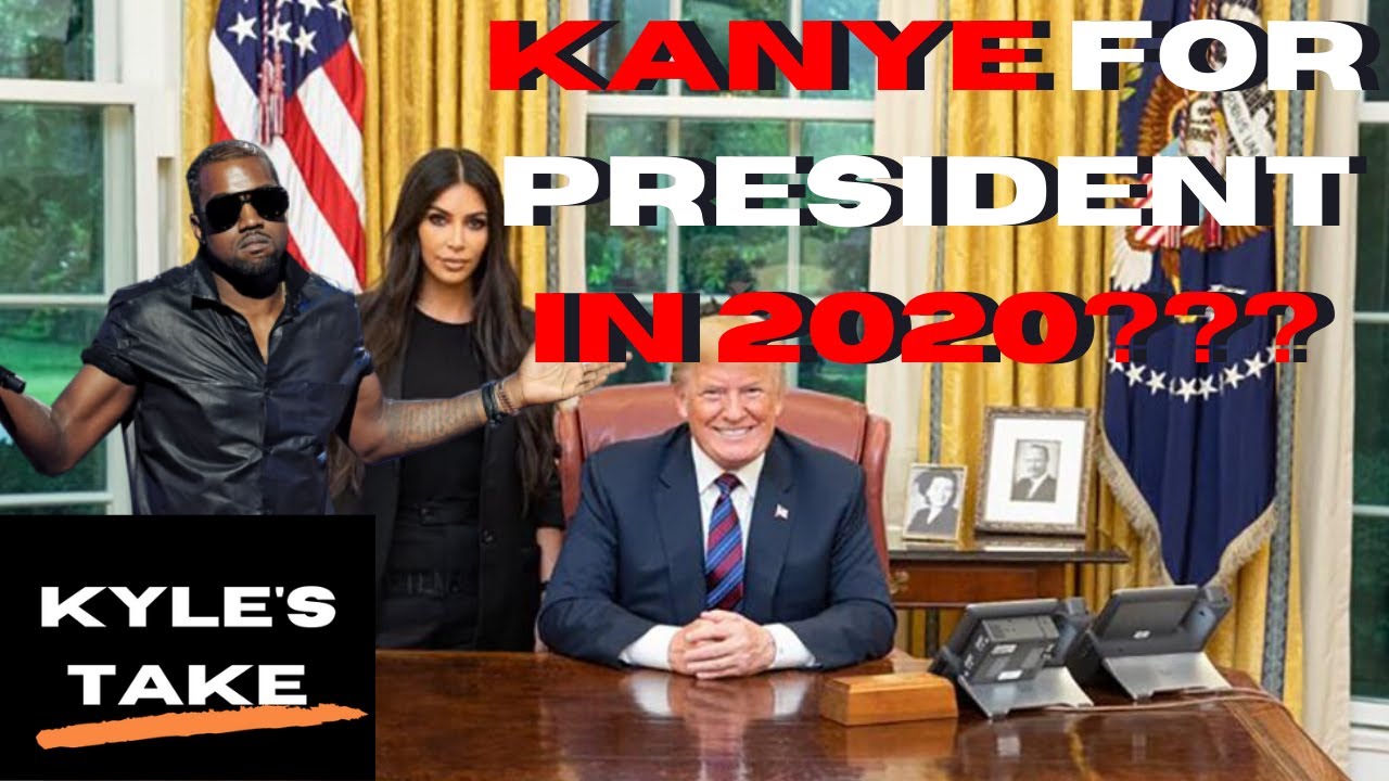 Kanye West Running for President 2020, Kanye vs Trump vs Biden - YouTube