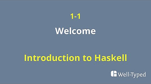 Introduction to Haskell - YouTube