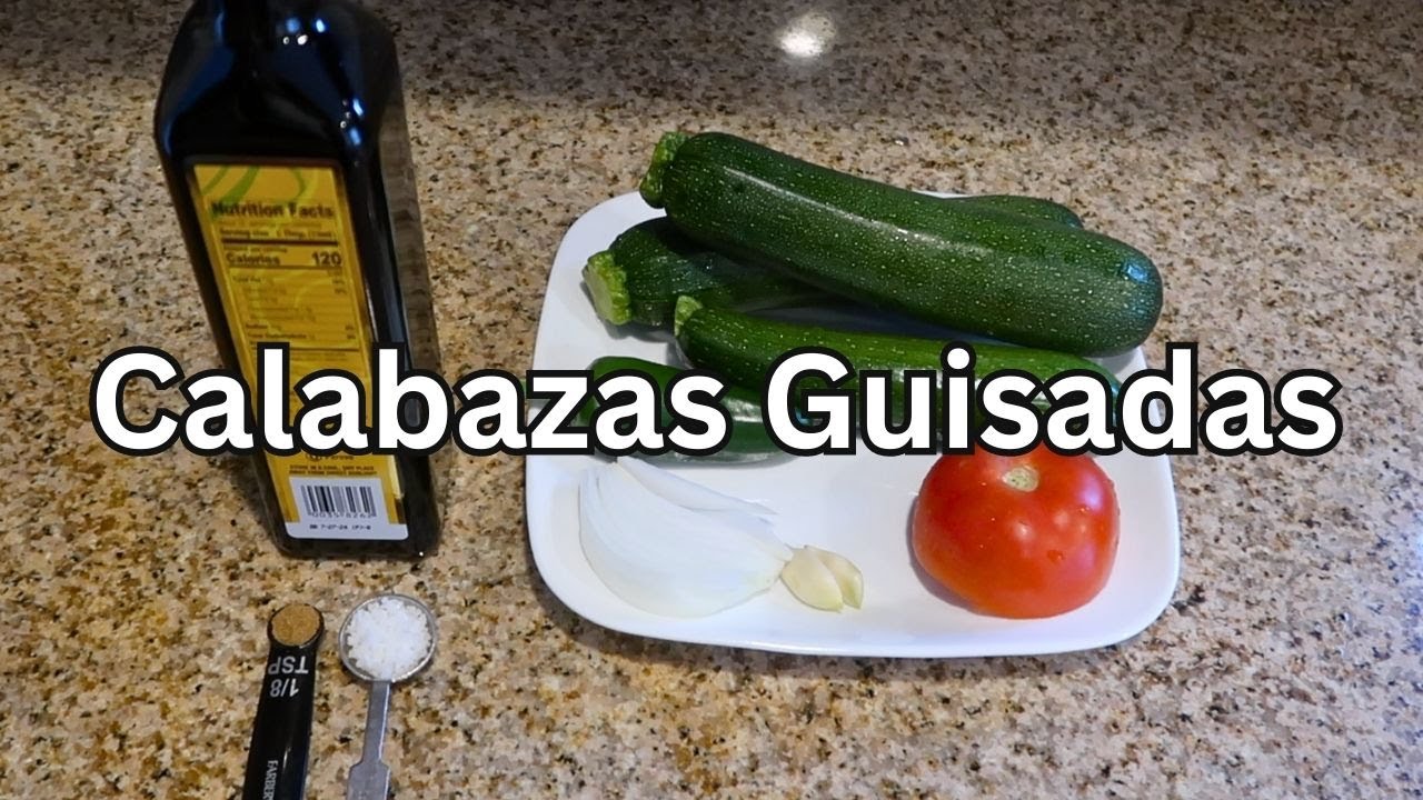 CALABAZAS GUISADAS | RECETA FACIL EASY RECIPE - YouTube