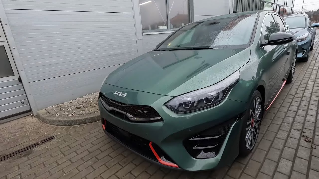 Świeża dostawa - Nowa Kia Proceed GT 2022 w nowym kolorze Experience ...