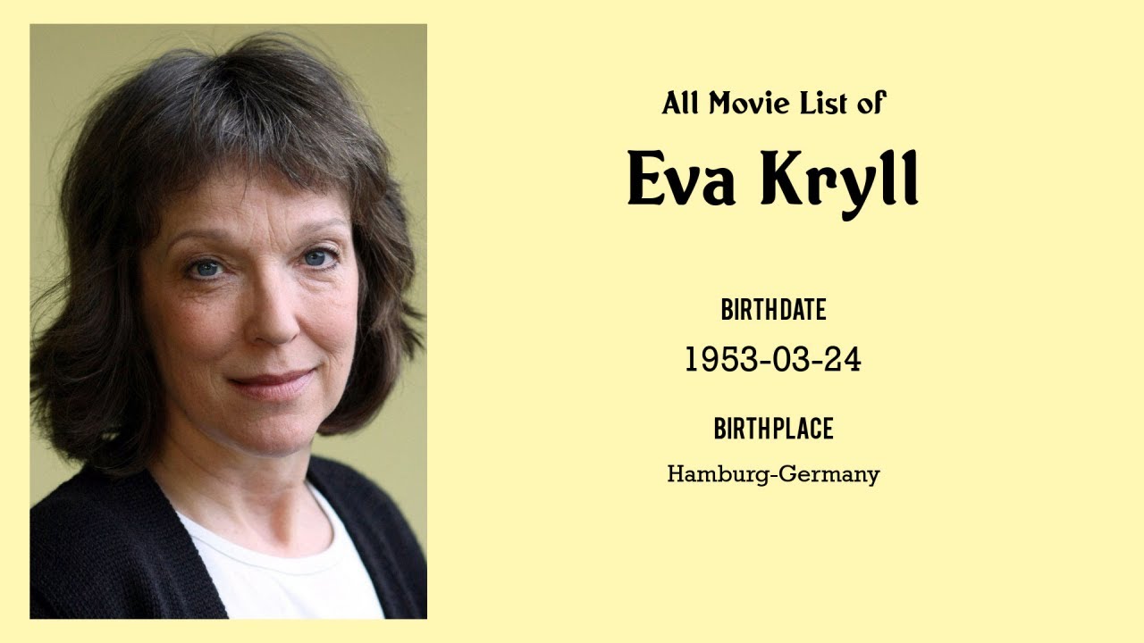 Eva Kryll Movies list Eva Kryll| Filmography of Eva Kryll - YouTube