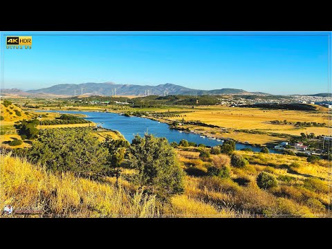 Myrina, Kalabasar / Öteki Tepe’den Aliağa’nın Genel Görünümü © [UHD]