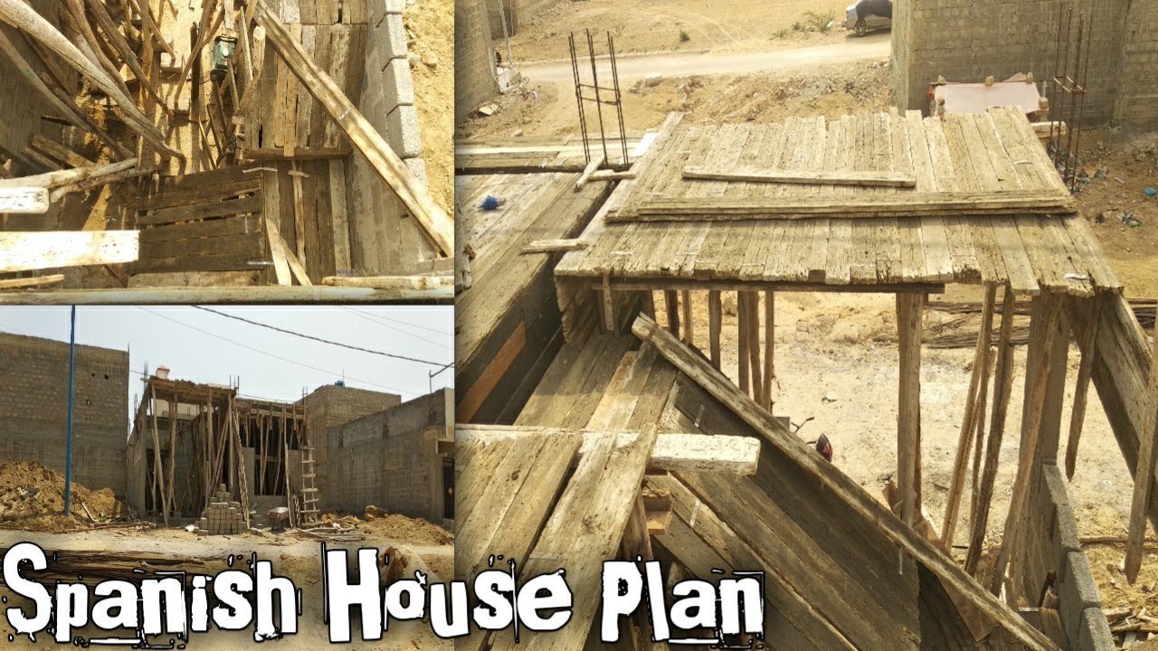 Staircase and roof shuttering work | 24×30 latest house design | Luxury ...