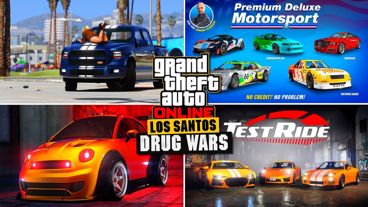 NOUVEAUTÉ AU SALON DE L'AUTO DE LS & AU CONCESSIONNAIRES SUR GTA ONLINE ...