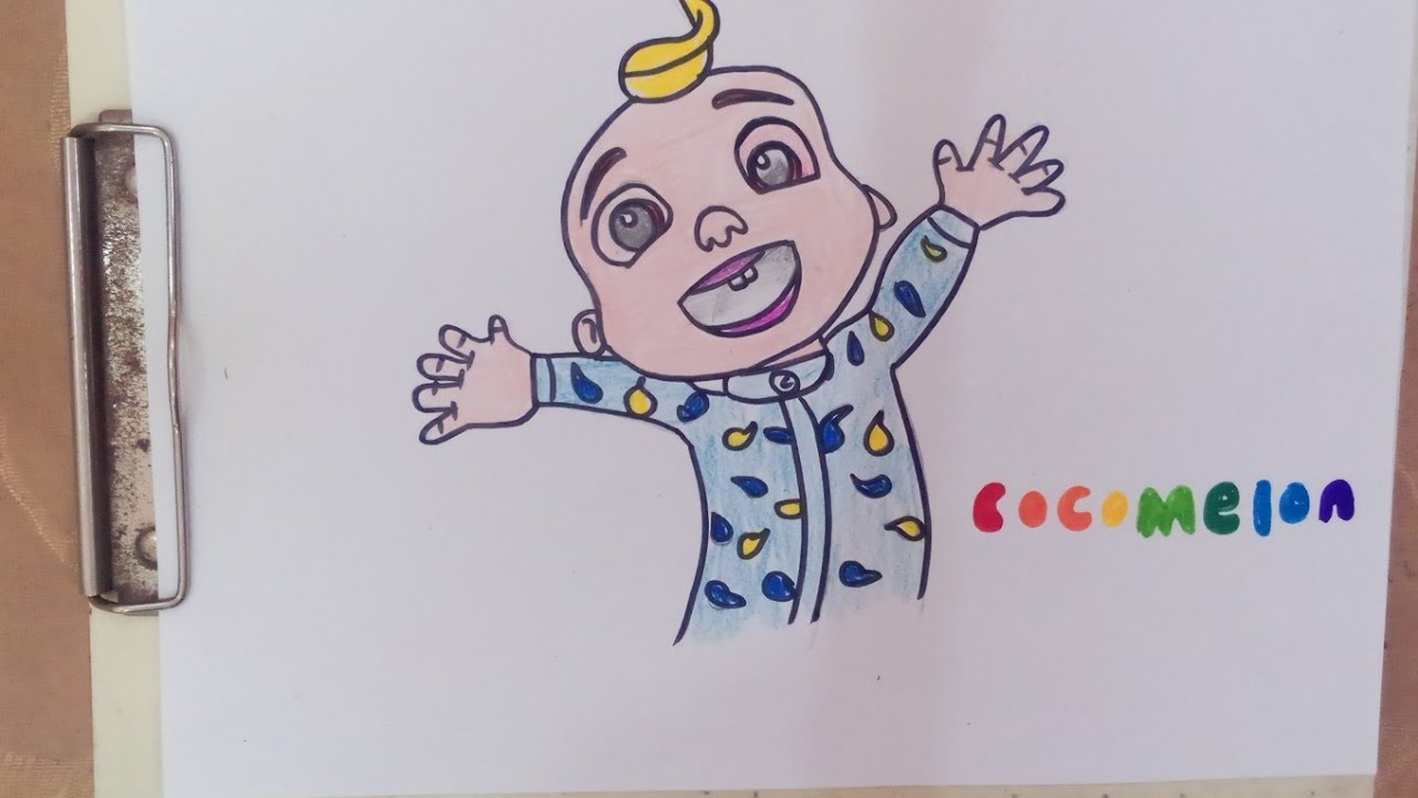 How to draw cocomelon baby | Cocomelon baby | Draw with shehzadi - YouTube