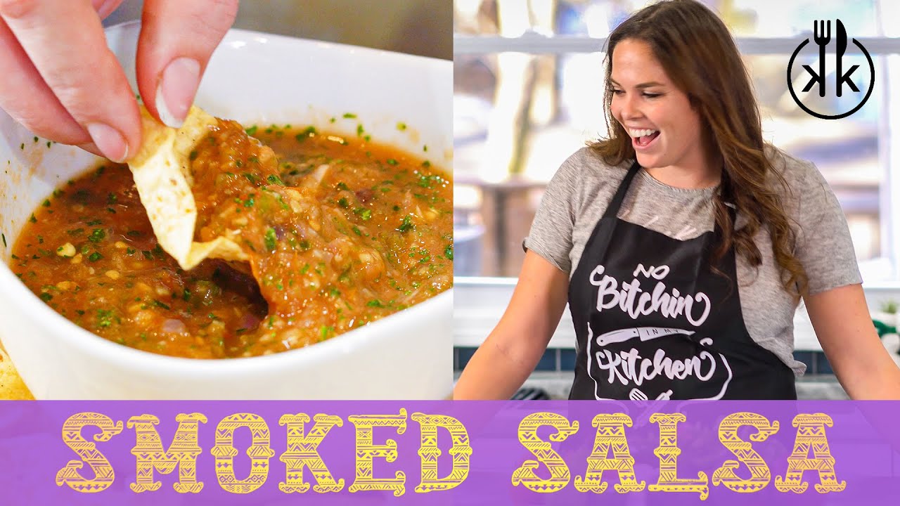 How to make the BEST Smoked Salsa - YouTube