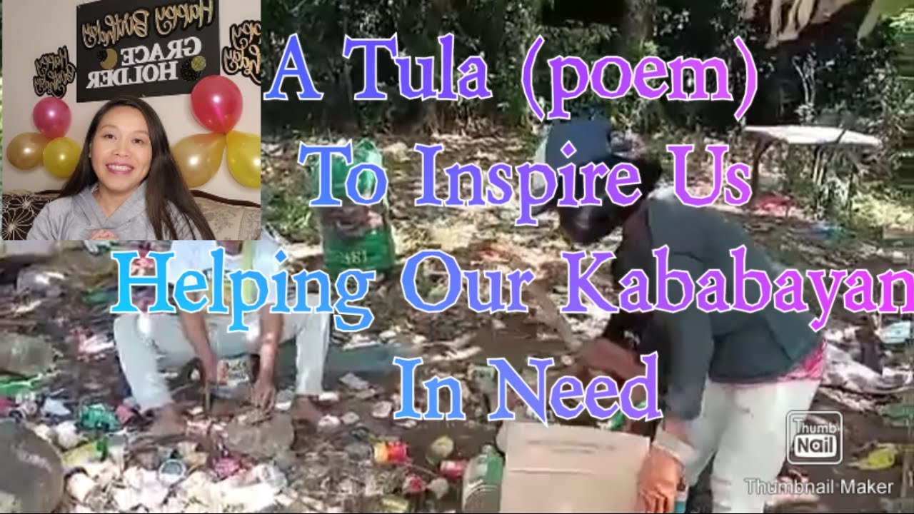 A Poem (Tula) for Inspiration/ Helping Netizens/ Thanks #kuya bujo for ...