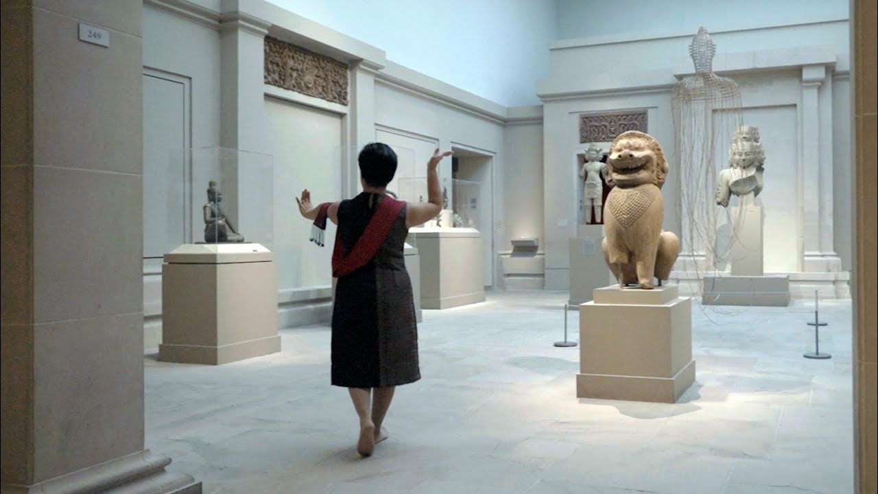 Dancing at the Met for Cambodia's "Blood Statues" | Dynamite Doug - YouTube