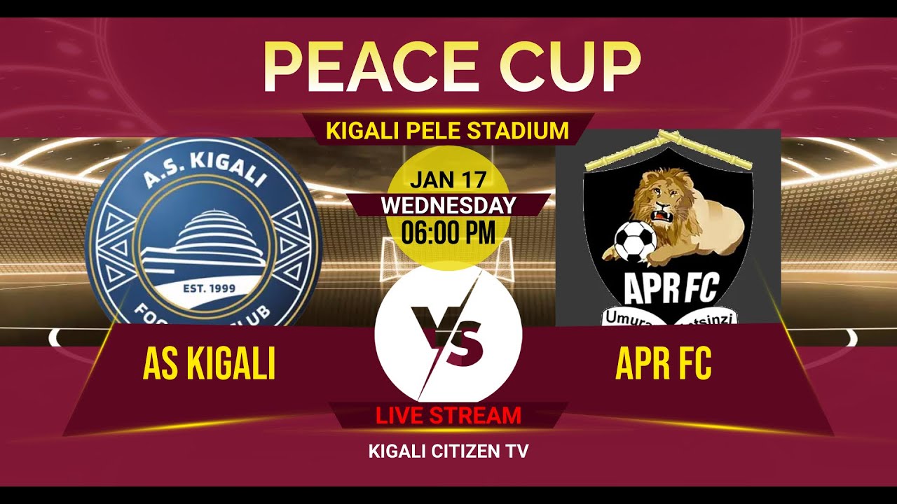🔴LIVE: AS KIGALI 0 VS APR FC 1 - YouTube