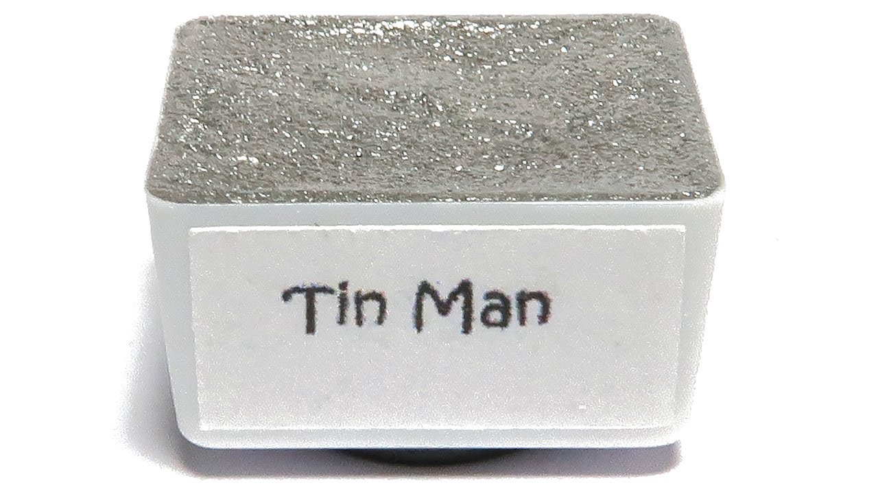 Tin Man - Silver Handmade Watercolour Paint - YouTube