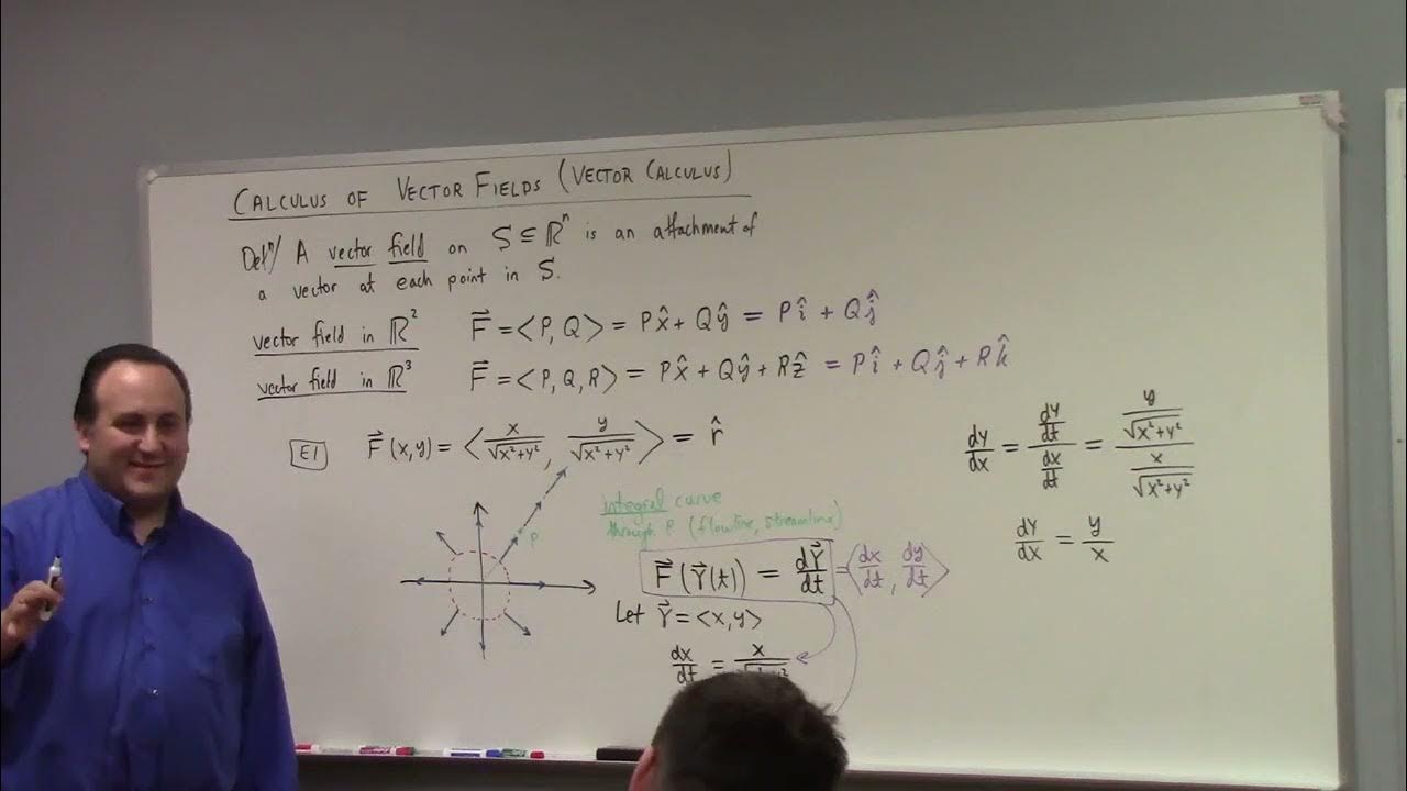 Multivariate Calculus: vector calculus conceptual overview, grad, curl and div, 10-27-23 - YouTube