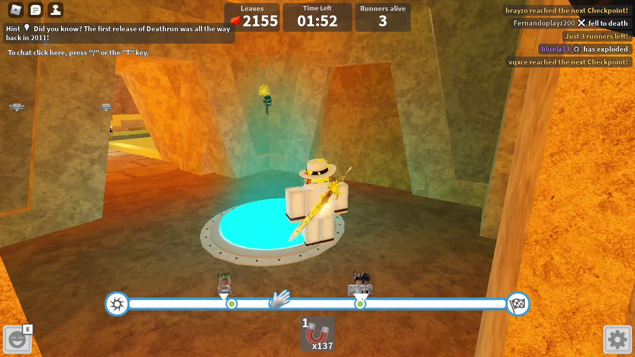 Roblox Deathrun | Ancient Jungle | Secret Gem (Touch the door) - YouTube