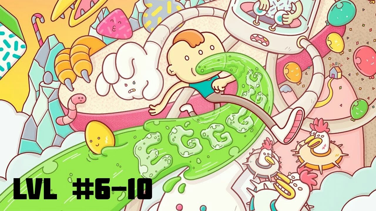 eggggg! Full walkthrough - lvl#6-10 - YouTube