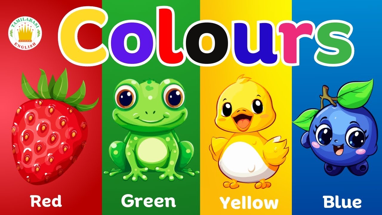 Learn Colors With Object |Learning Video For Toddlers | Colours For ...