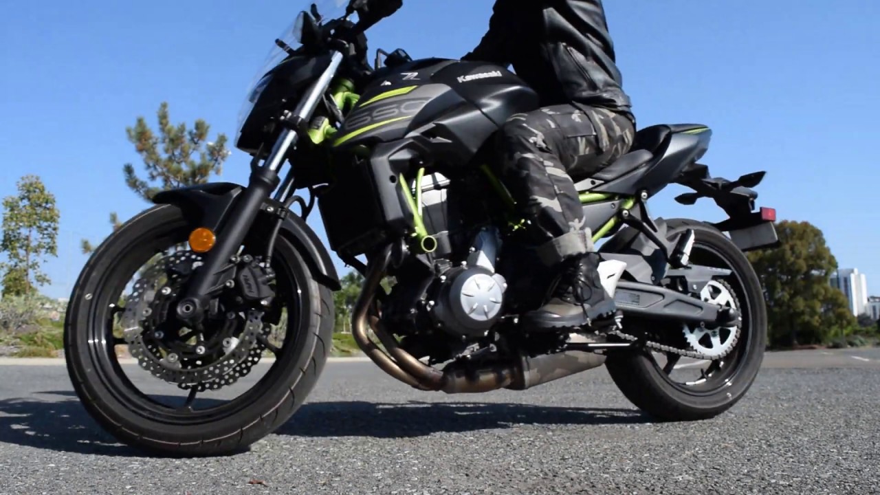 Motorcycle Skills Practice (Cone Weave and U-turn) - YouTube