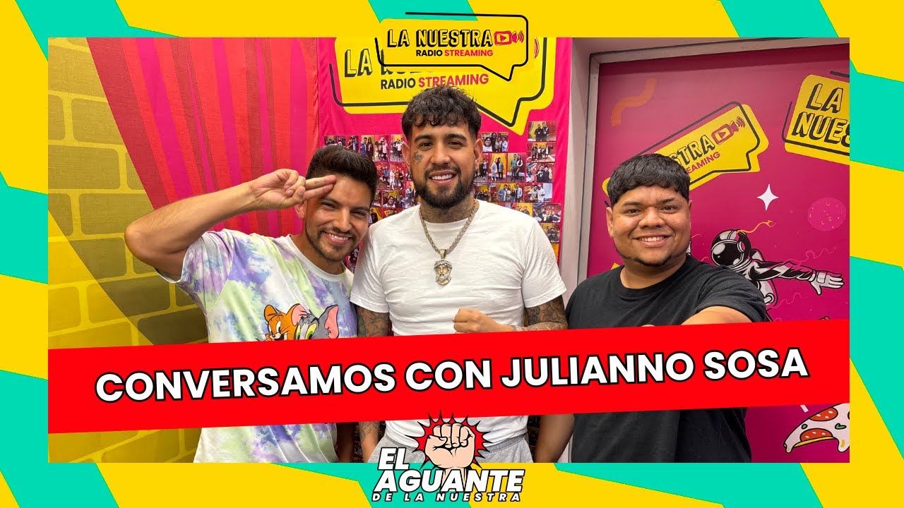 Entrevista JULIANNO SOSA: Álbum "Finalmente Feliz" y su nueva etapa en la música - YouTube
