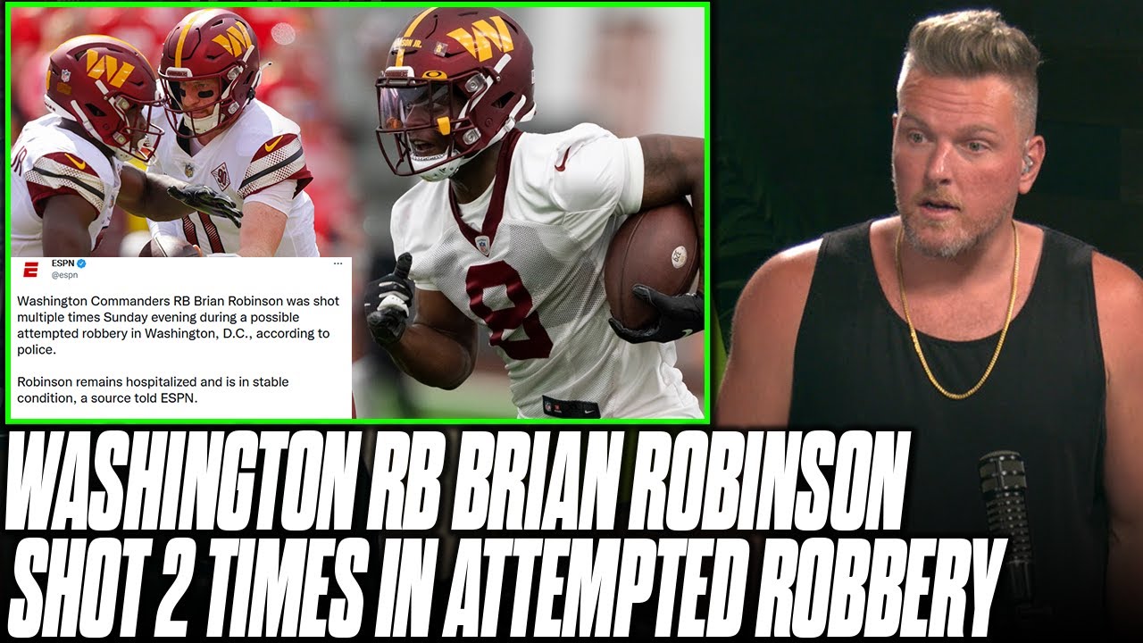 Washington Commanders RB Brian Robinson Shot Twice In Attempted Robbery ...