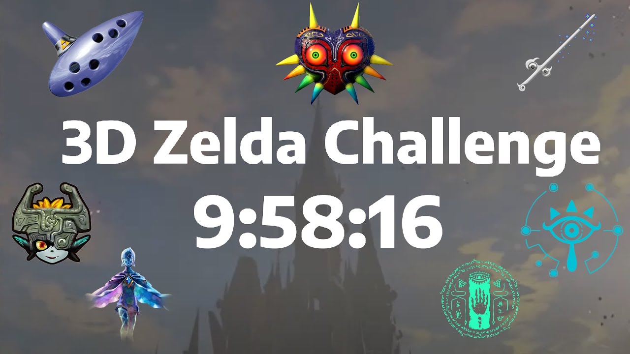3D Zelda Challenge in 9:58:16 - YouTube