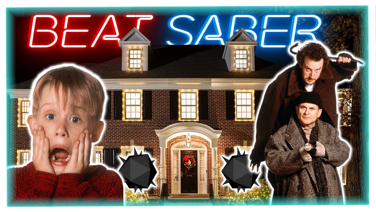 Home Alone: Setting the Trap - John Williams | Beat Saber - YouTube