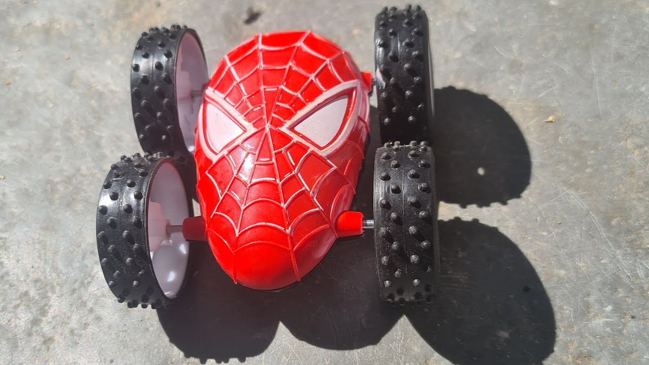 #spidercar separating all parts of spider car (toy car) - YouTube