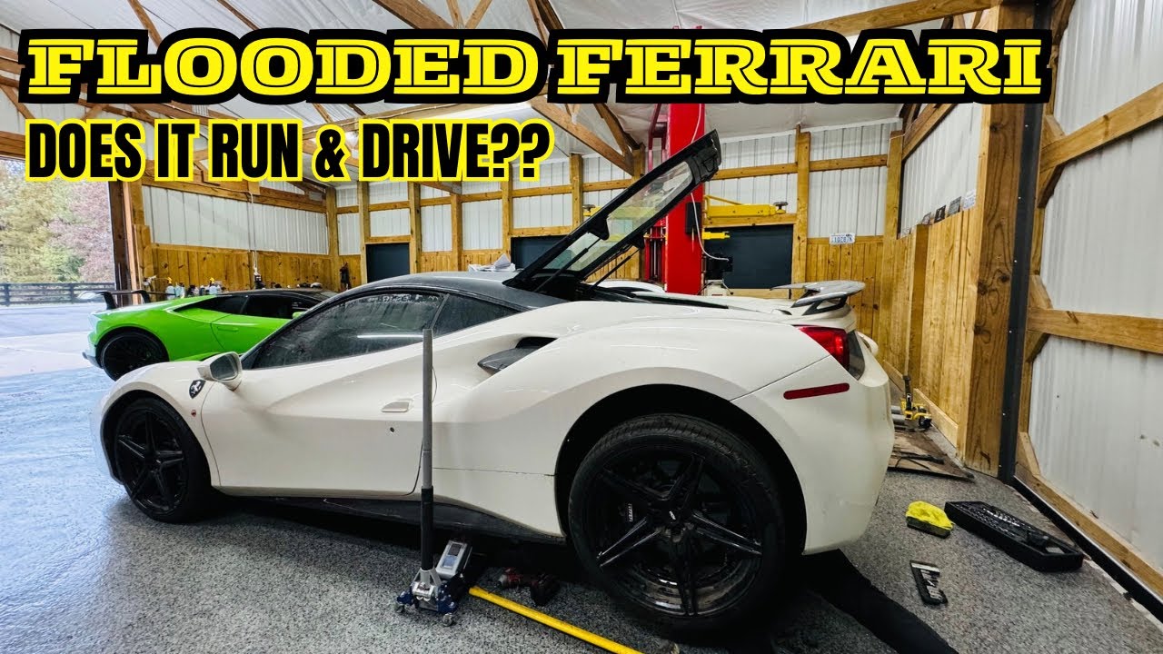 Will My Hurricane FLOODED Super Car Ever Run Again? Flooded Auction ...