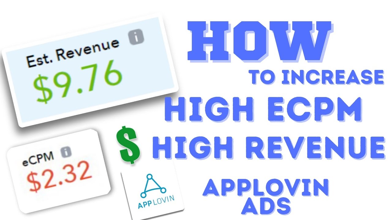 How To increase Ecpm High || Increase Revenue || Applovin ads ...