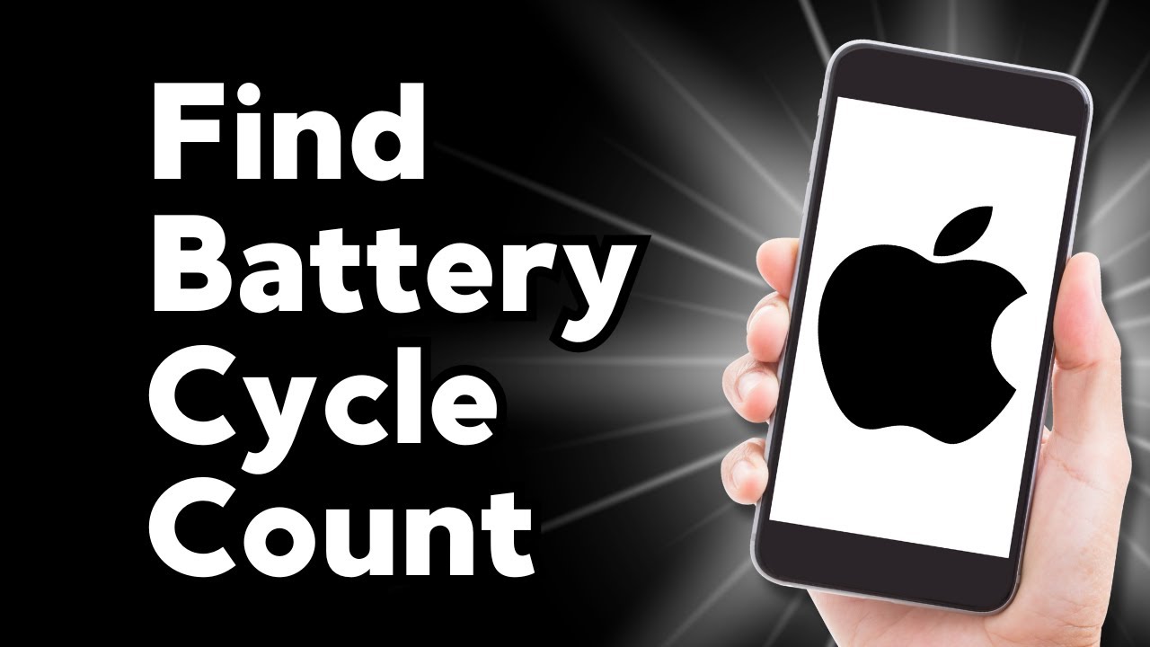 How to Find Battery Cycle Count and battery Health on iPhone (tutorial ...