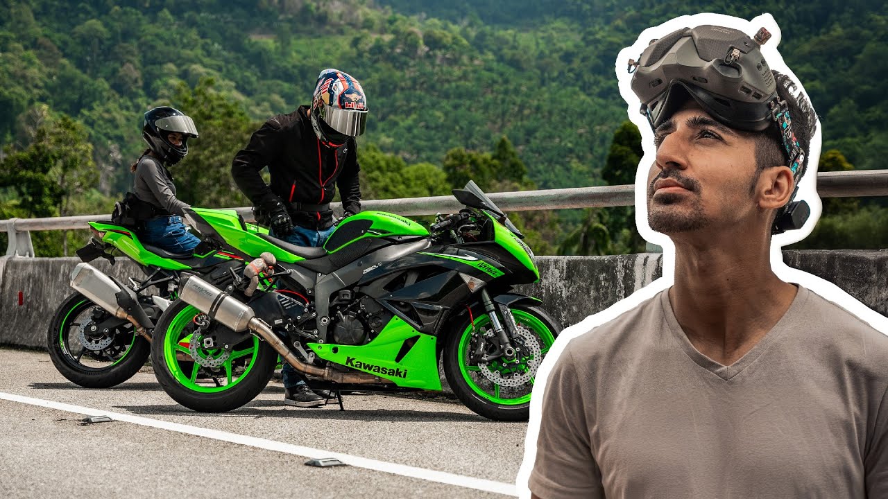 CHASING SUPER BIKES WITH MY FPV - INSANE SHOTS - YouTube