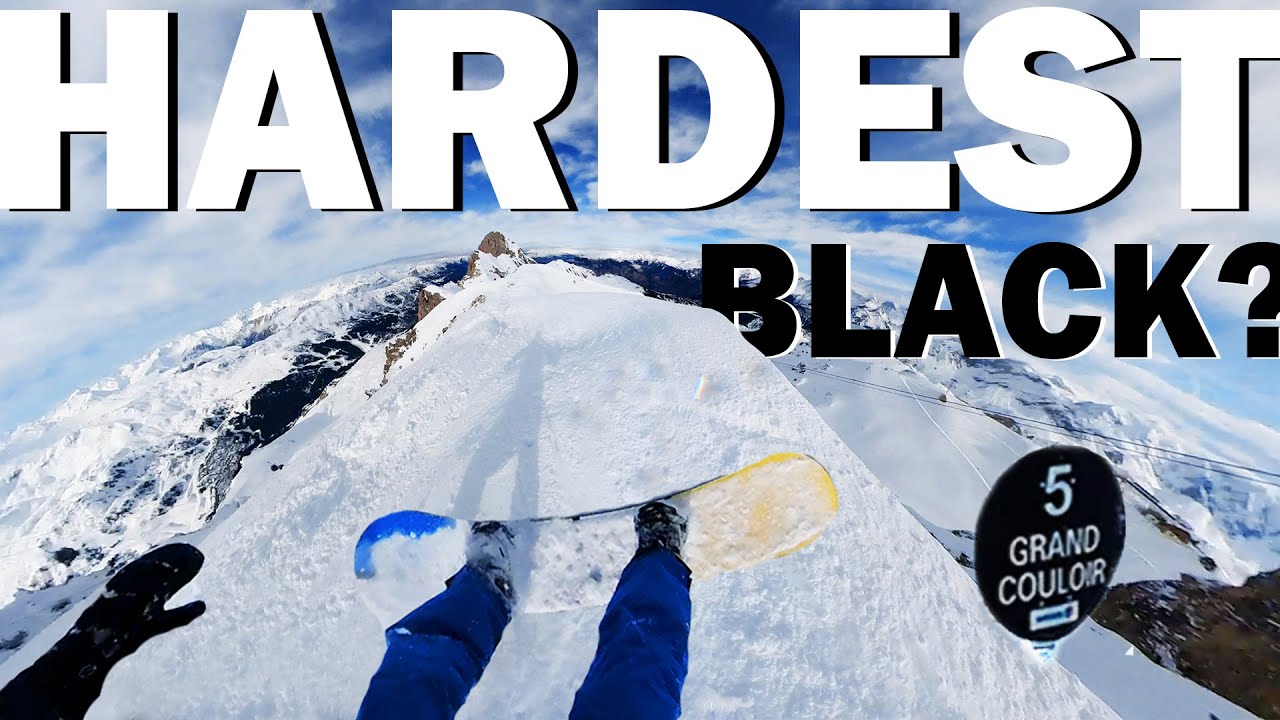 Experience Grand Couloir HARDEST SKI RUN in Europe! - YouTube