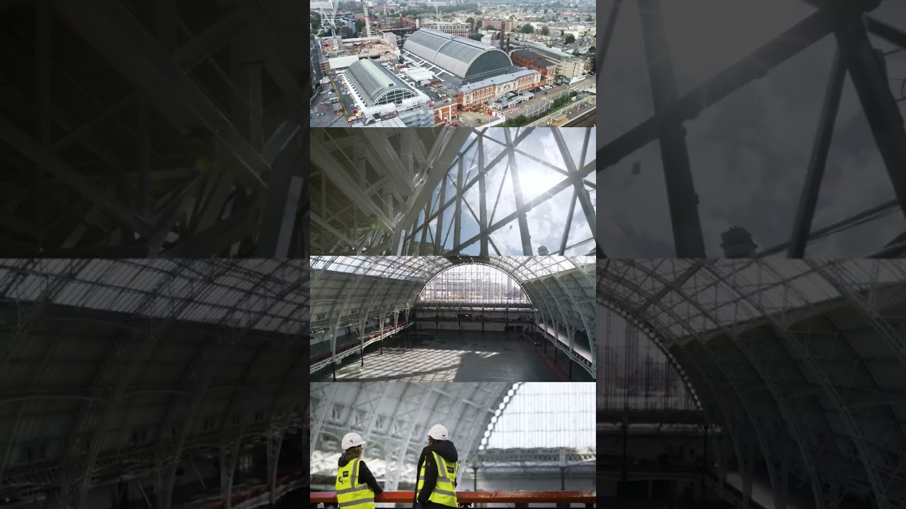 A few shots we filmed of the Future Olympia project currently underway ...