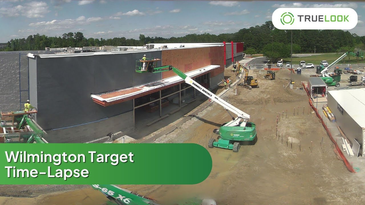 Target Expansion in Wilmington, NC | Construction Time-Lapse - YouTube
