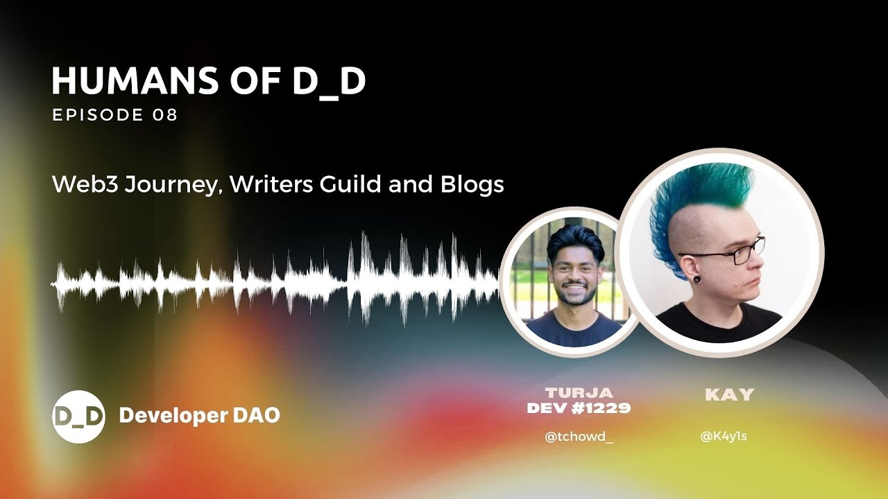 Humans of Developer DAO - EP 8 with Kay - YouTube