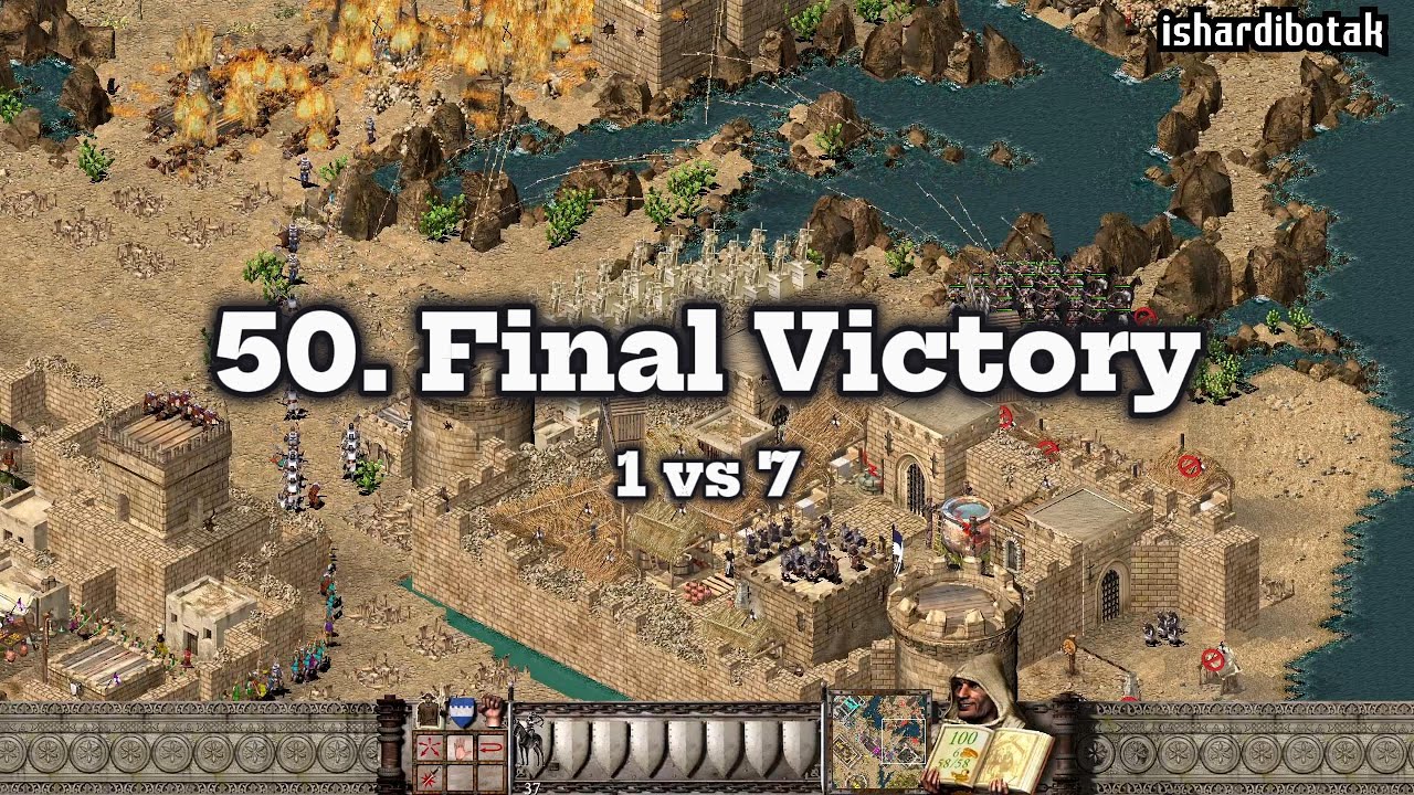 Stronghold Crusader HD - Final Victory (Trail/Mission 50) - Gameplay ...