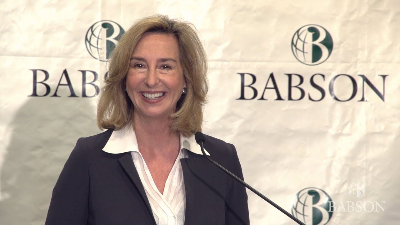 Dr. Kerry Healey Named Babson's Next President (Press Conference) - YouTube