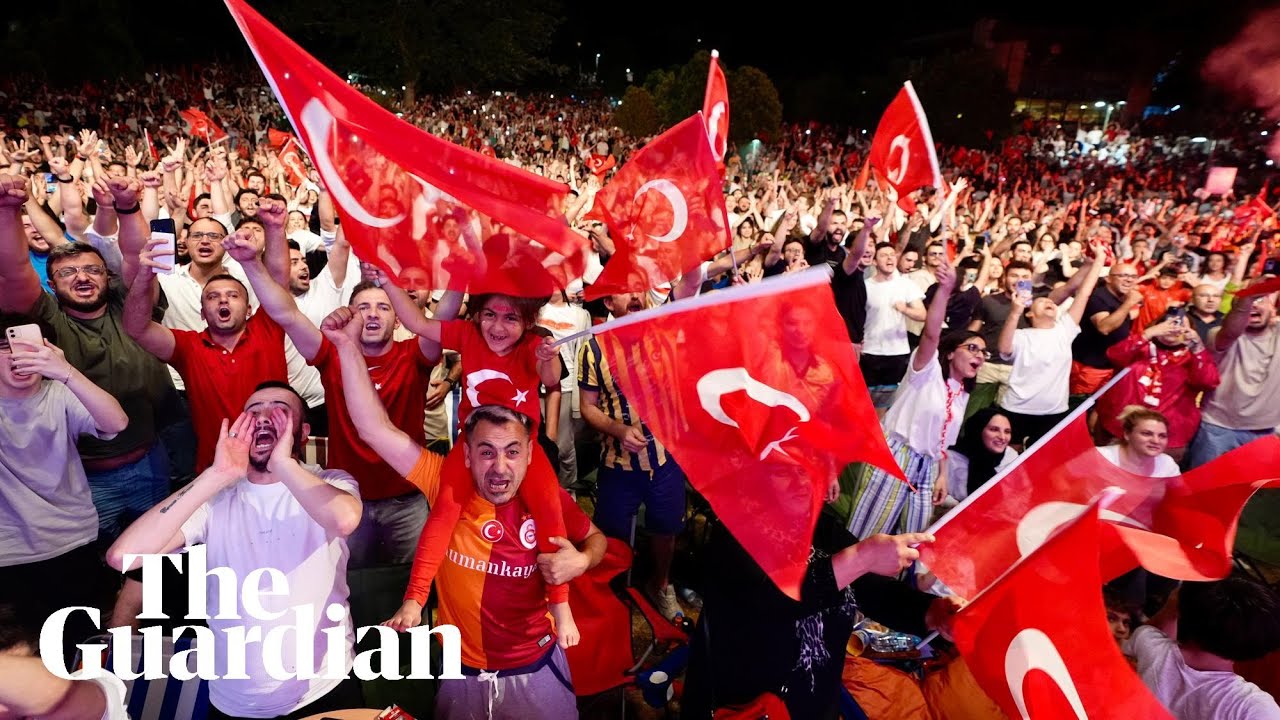 Turkey fans go wild in Istanbul and take over Berlin as team advance ...