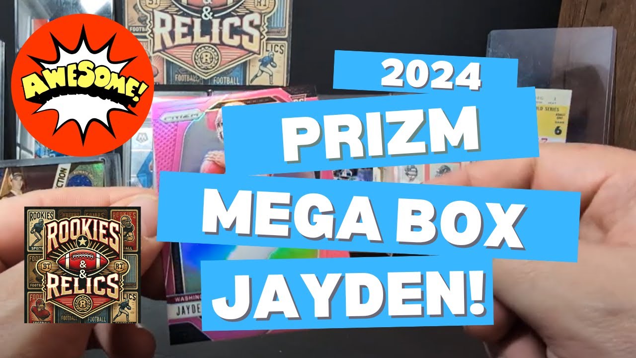 2024 Prizm Football Mega Box - Jayden Daniels! - YouTube