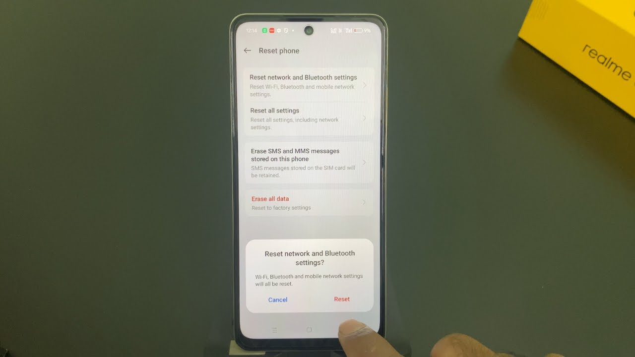 Realme P3 5G me Mobile network kaise reset Kare || Realme P3 5G: How to ...
