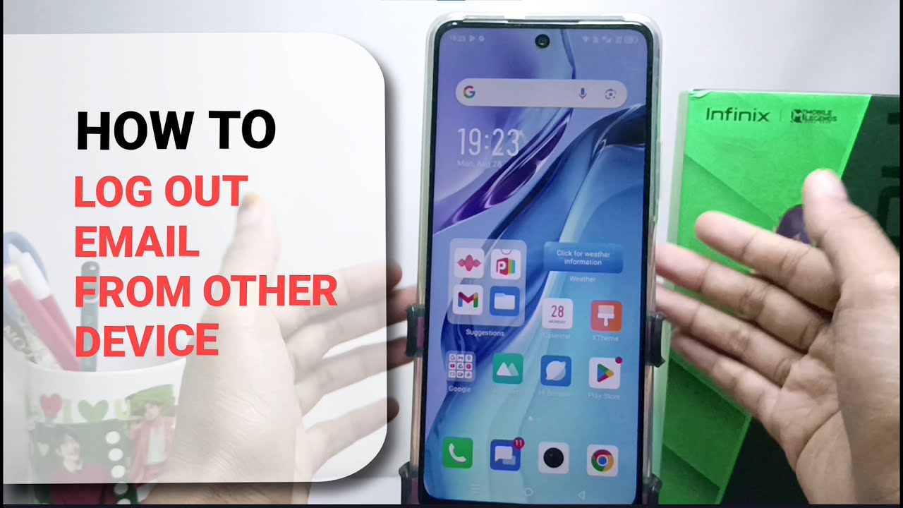 How To Logout Gmail From Other Devices On Android - YouTube