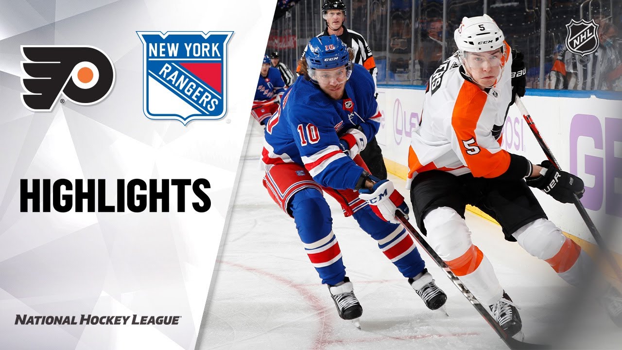 Flyers @ Rangers 3/15/21 | NHL Highlights - YouTube