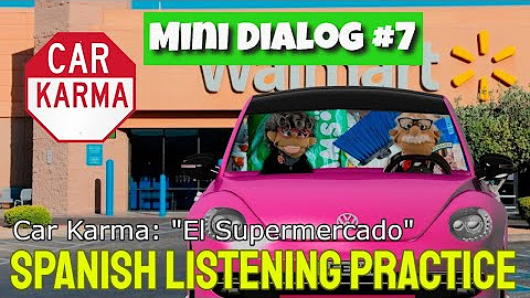 MINI-DIALOG #7: EL SUPERMERCADO (LISTENING COMPREHENSION PRACTICE ...