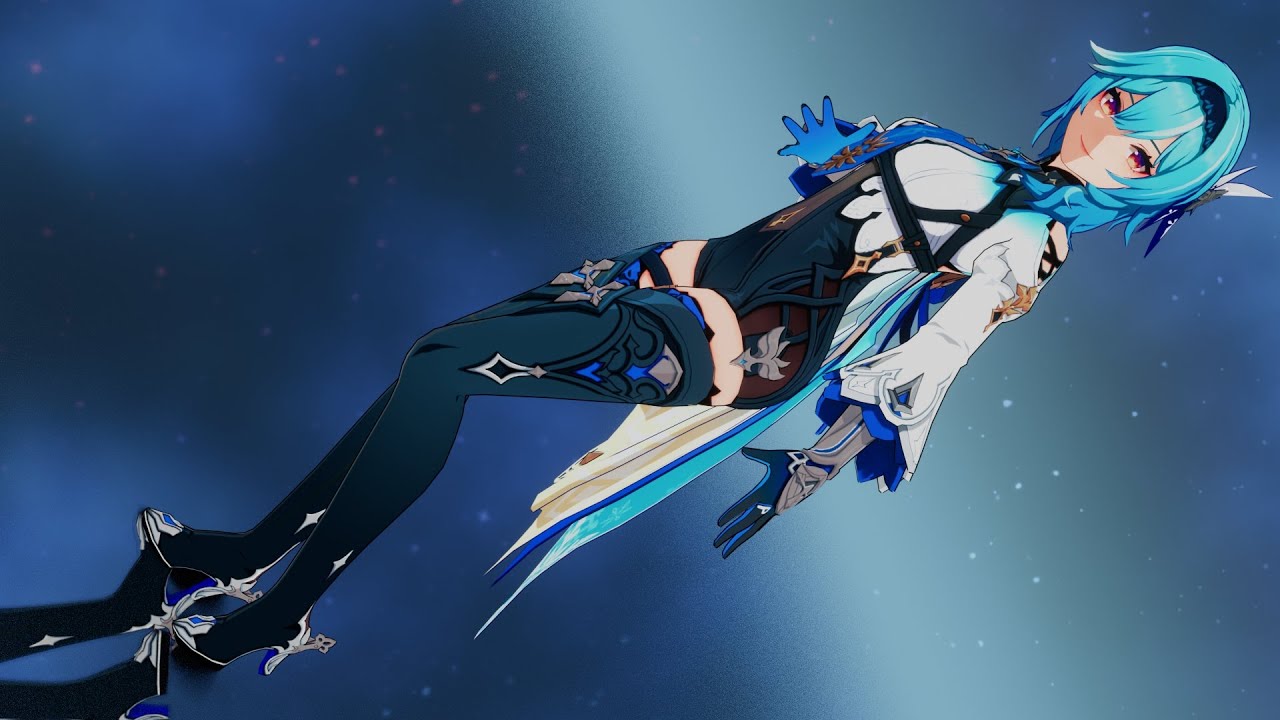 【Genshin Impact MMD/60FPS】Eula's solo dance - YouTube