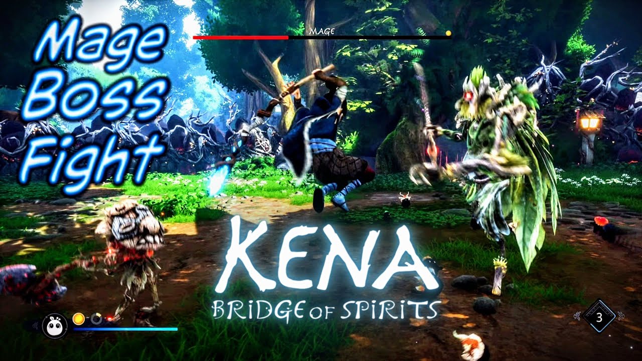 Mage Boss Fight: Kena Bridge Of Spirits - YouTube