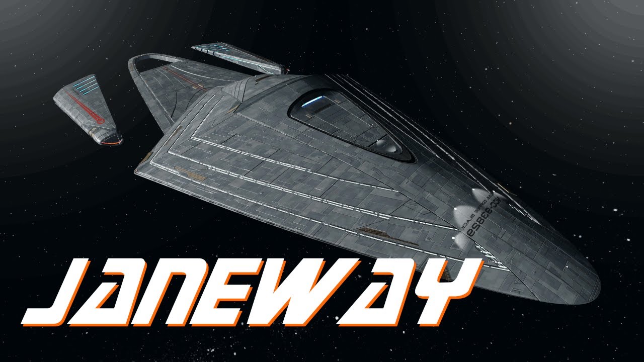 Janeway Command Science Vessel -- Star Trek Online -- Review - YouTube