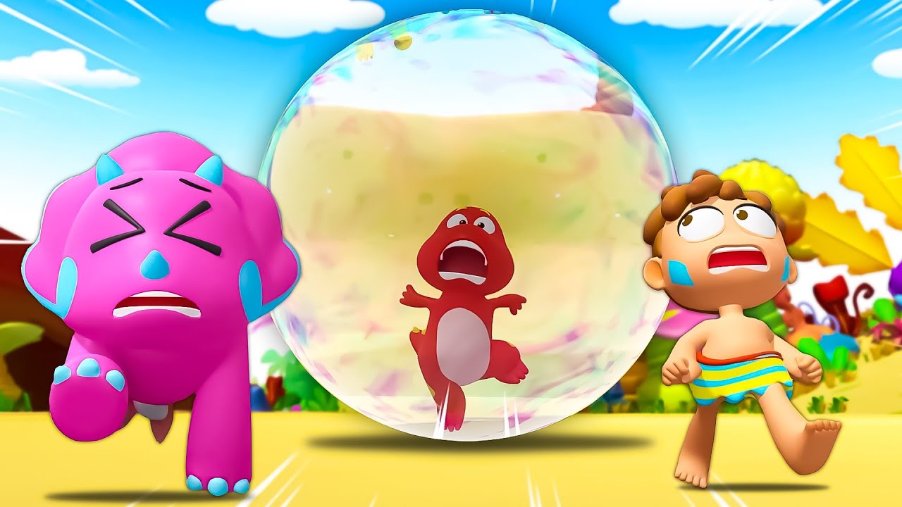 Bubble Trouble Funny Animated Video for Babies - YouTube