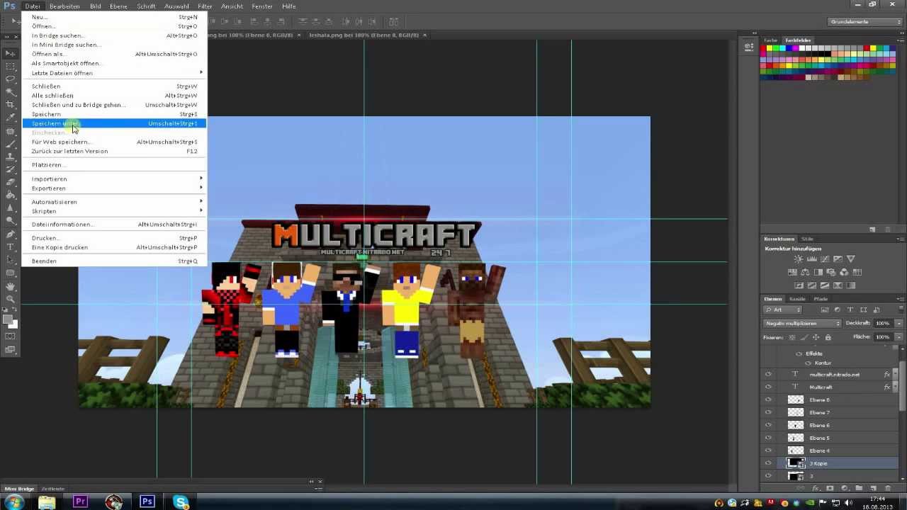 YouTube Background #002 MultiCraft / Made by XanDesignz - YouTube