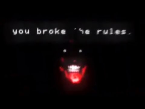 How to get the “you broke the rules” screen in big scary! - YouTube