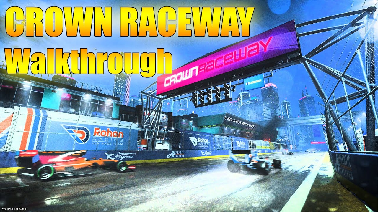 CROWN RACEWAY - Multiplayer Map Walkthrough - YouTube