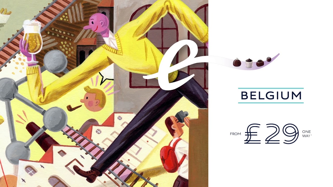 Eurostar Destinations Animations designed by The One Off - YouTube